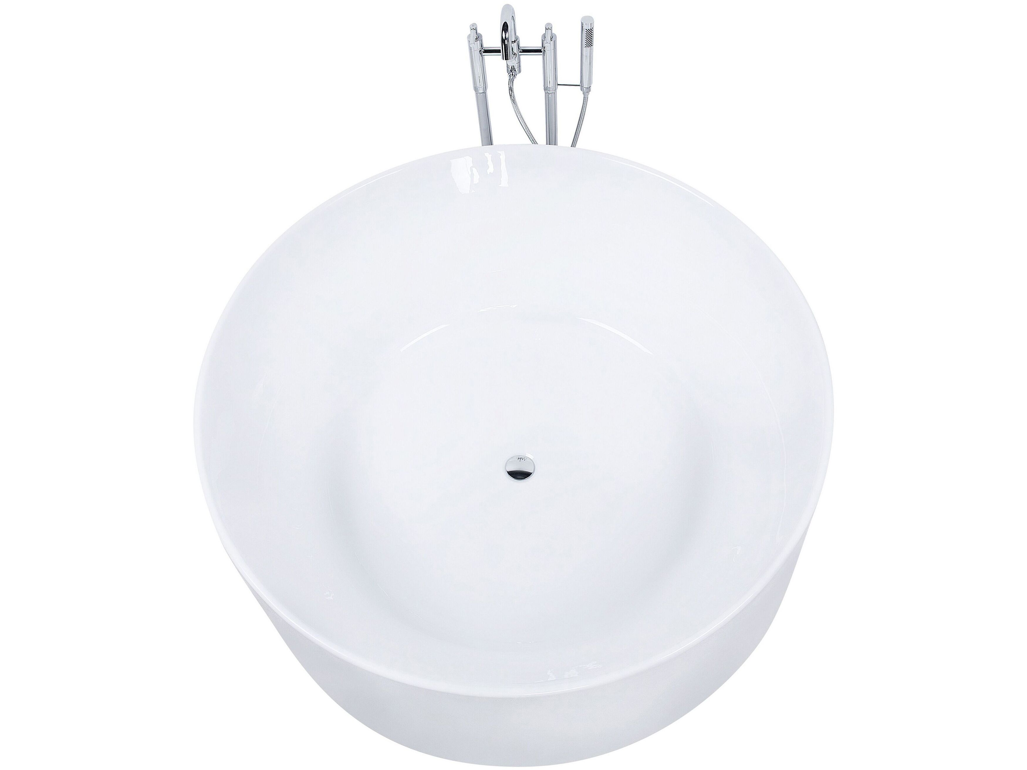 Vasca da bagno freestanding IBIZA 140 x 140 cm Bianco | Beliani.it