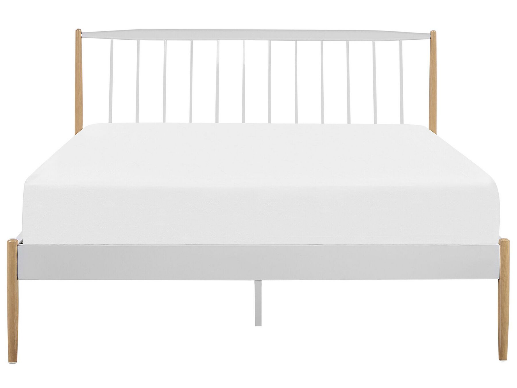 Seng Metal MAURS 140 x 200 cm Hvid | Beliani.dk