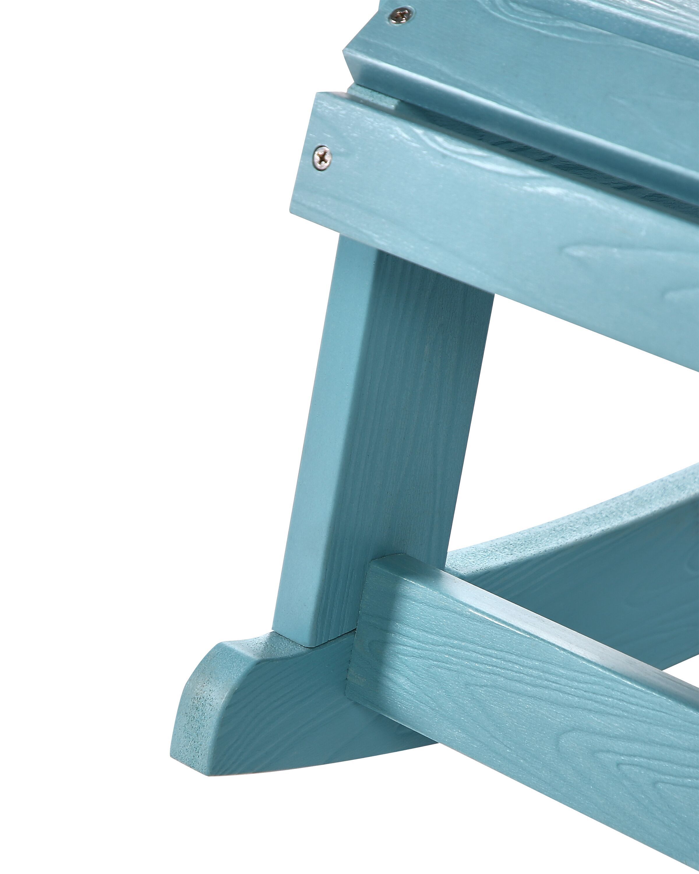 Garden Kids Rocking Chair Light Blue ADIRONDACK | Beliani.co.uk
