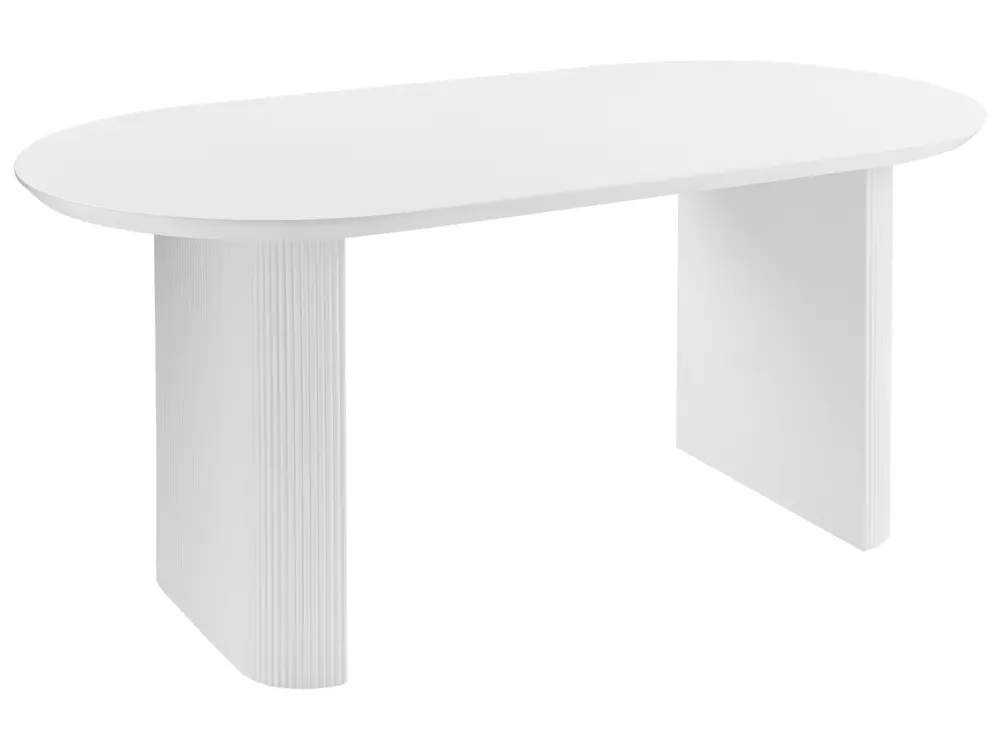 white oval dining table uk