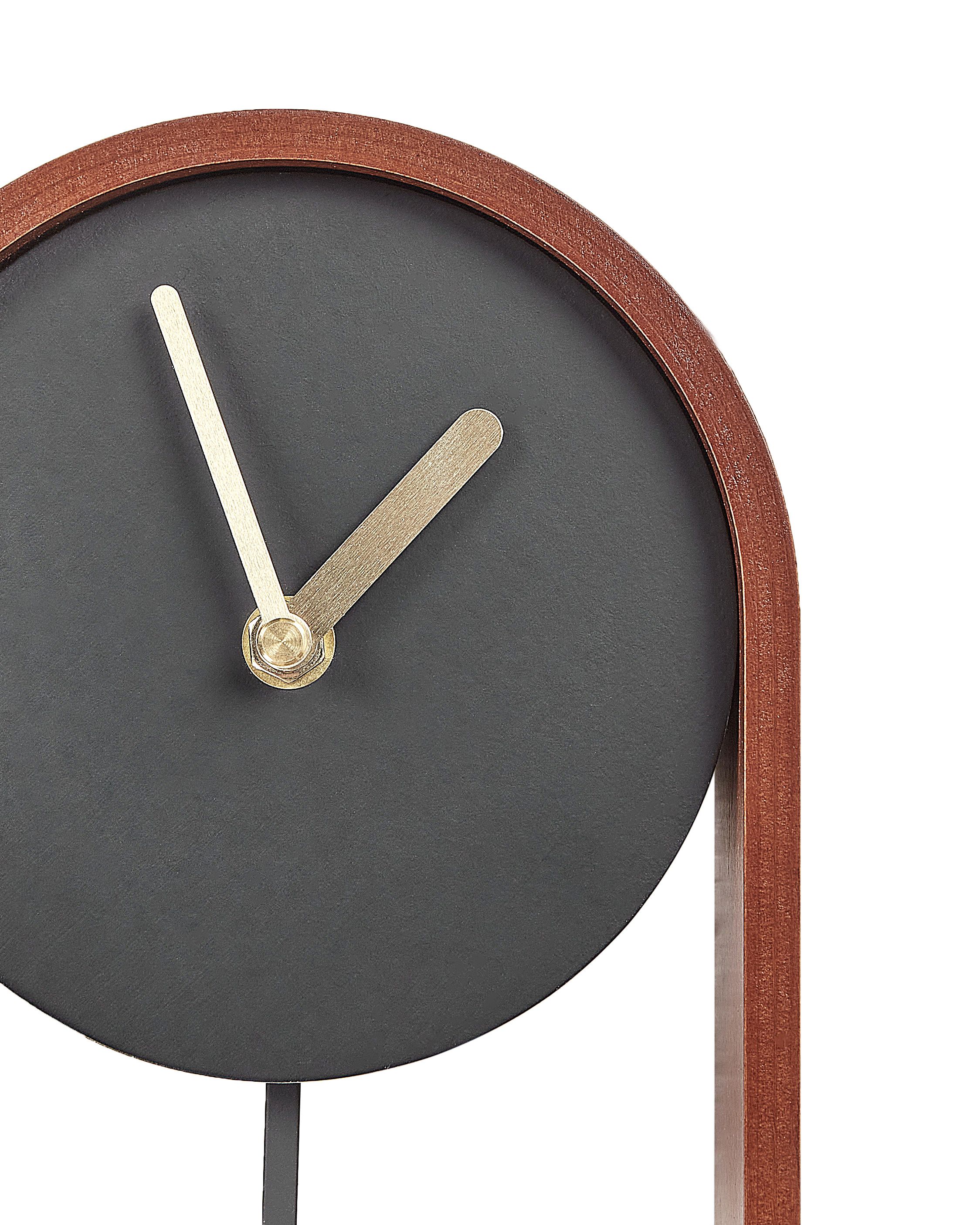 Clock BLATTEN 16 cm Black | Beliani.co.uk