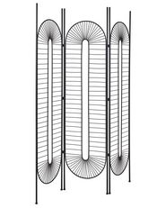 3 panelers rumdeler NOALE Sort 135 cm 170 cm | Beliani.dk