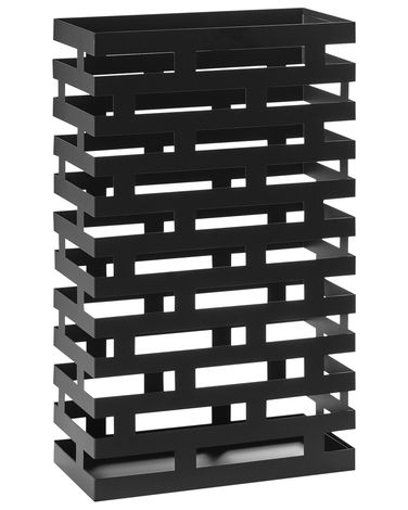 Paraplystativ KAMSAR Metal Sort | Beliani.dk