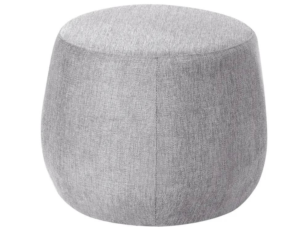 Pouffe ASHTON Light Grey | Beliani.co.uk