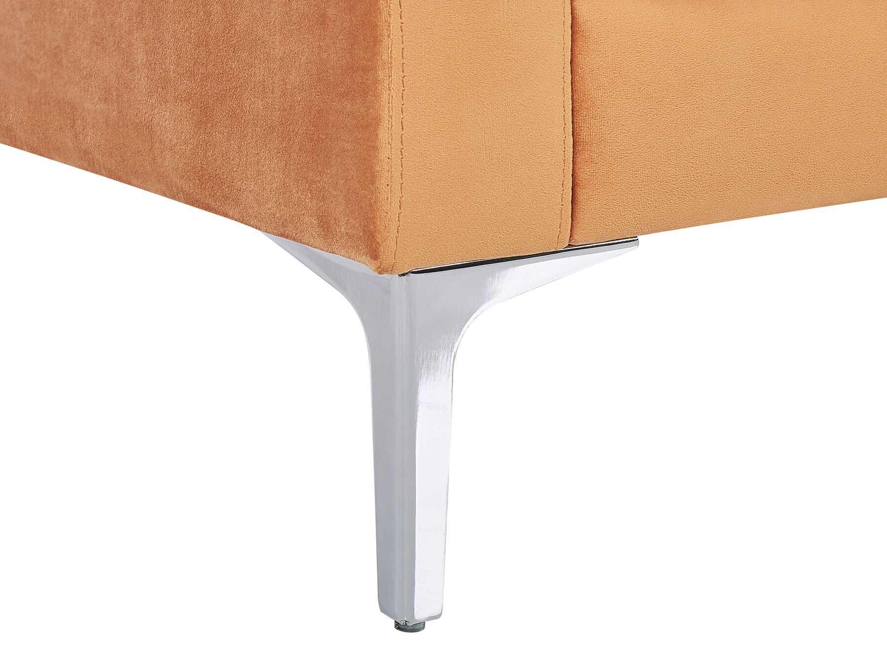 3-istuttava sohva sametti oranssi GAVLE | Beliani.fi