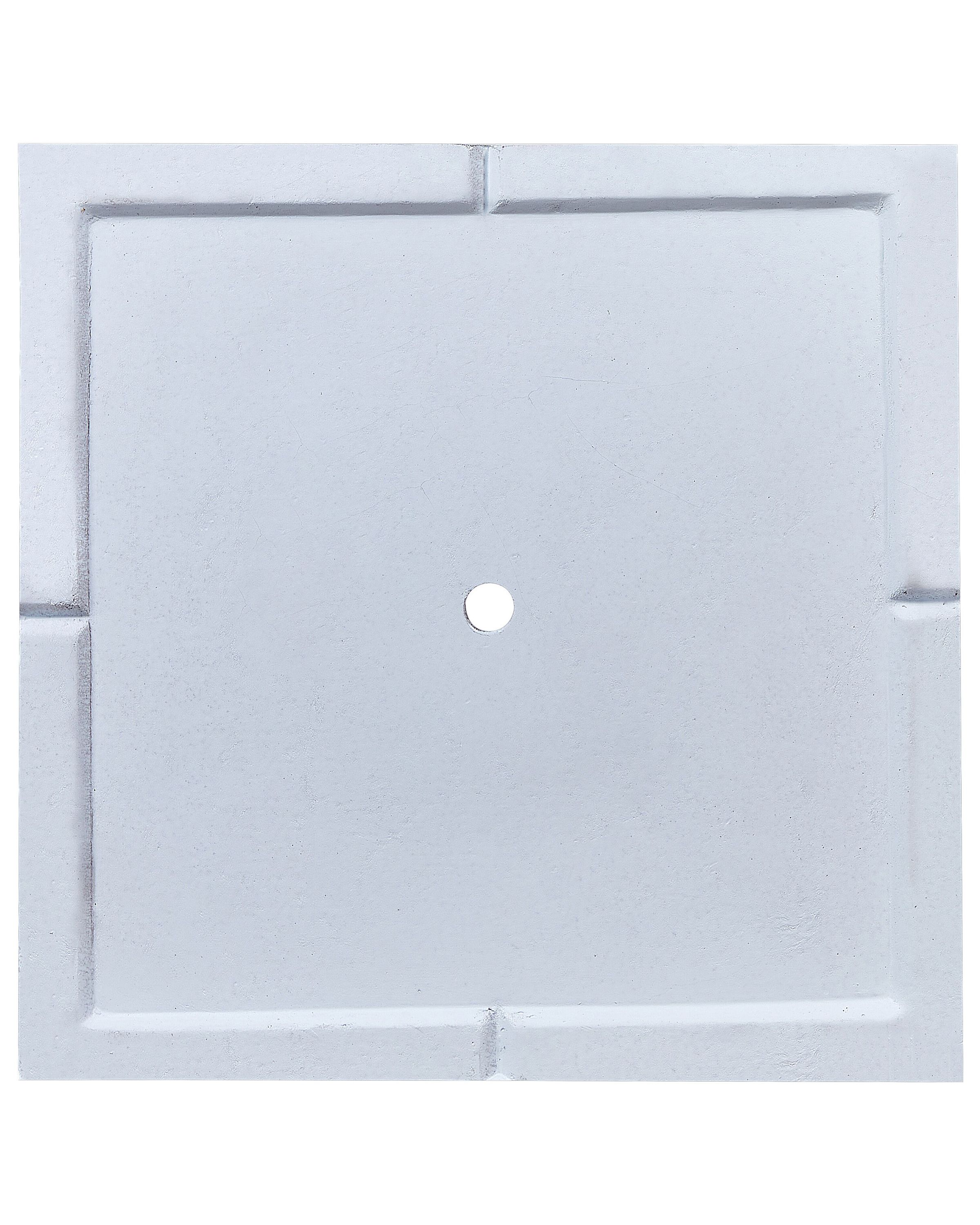 Plant Pot PAROS Ceramic 50 cm White | Beliani.co.uk