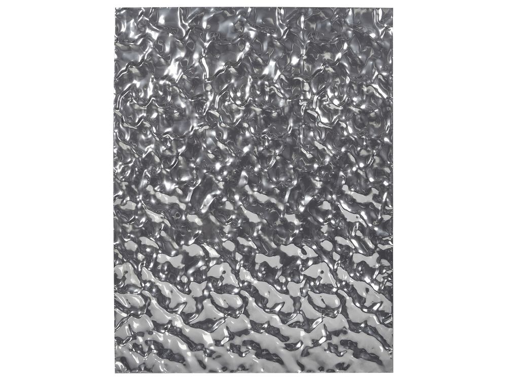 Décoration murale Feuille PALLADIUM Métal 90 cm Doré | Beliani.fr