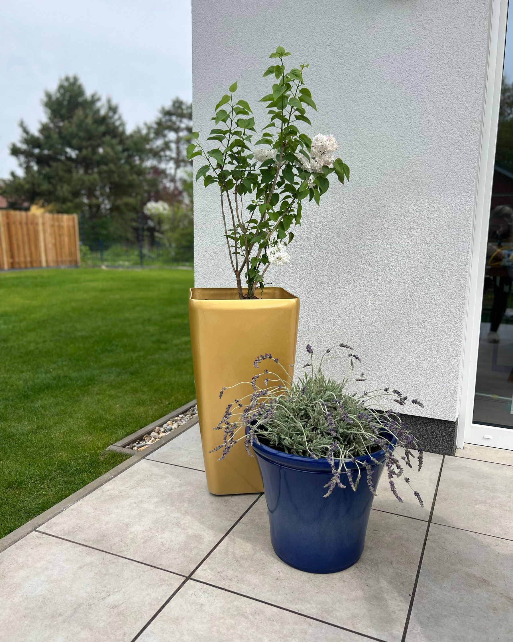 Cache-pot MODI 40 cm Doré | Beliani.fr