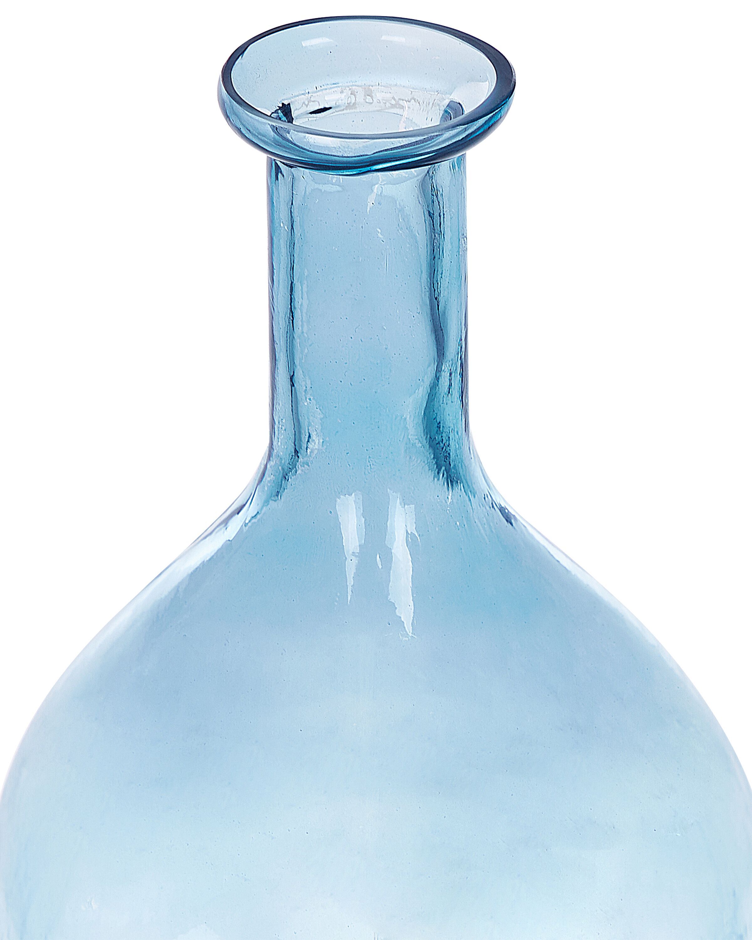 Koristemaljakko PAKORA lasi 28 cm Vaaleansininen | Beliani.fi