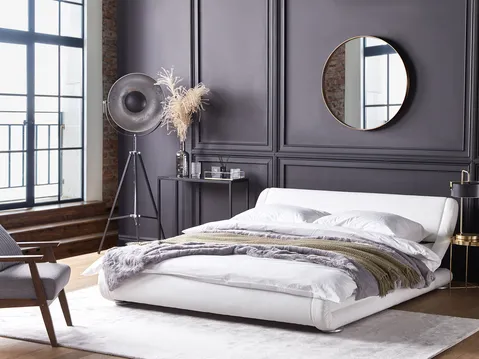 Leather Beds Up to 70 OFF Beliani