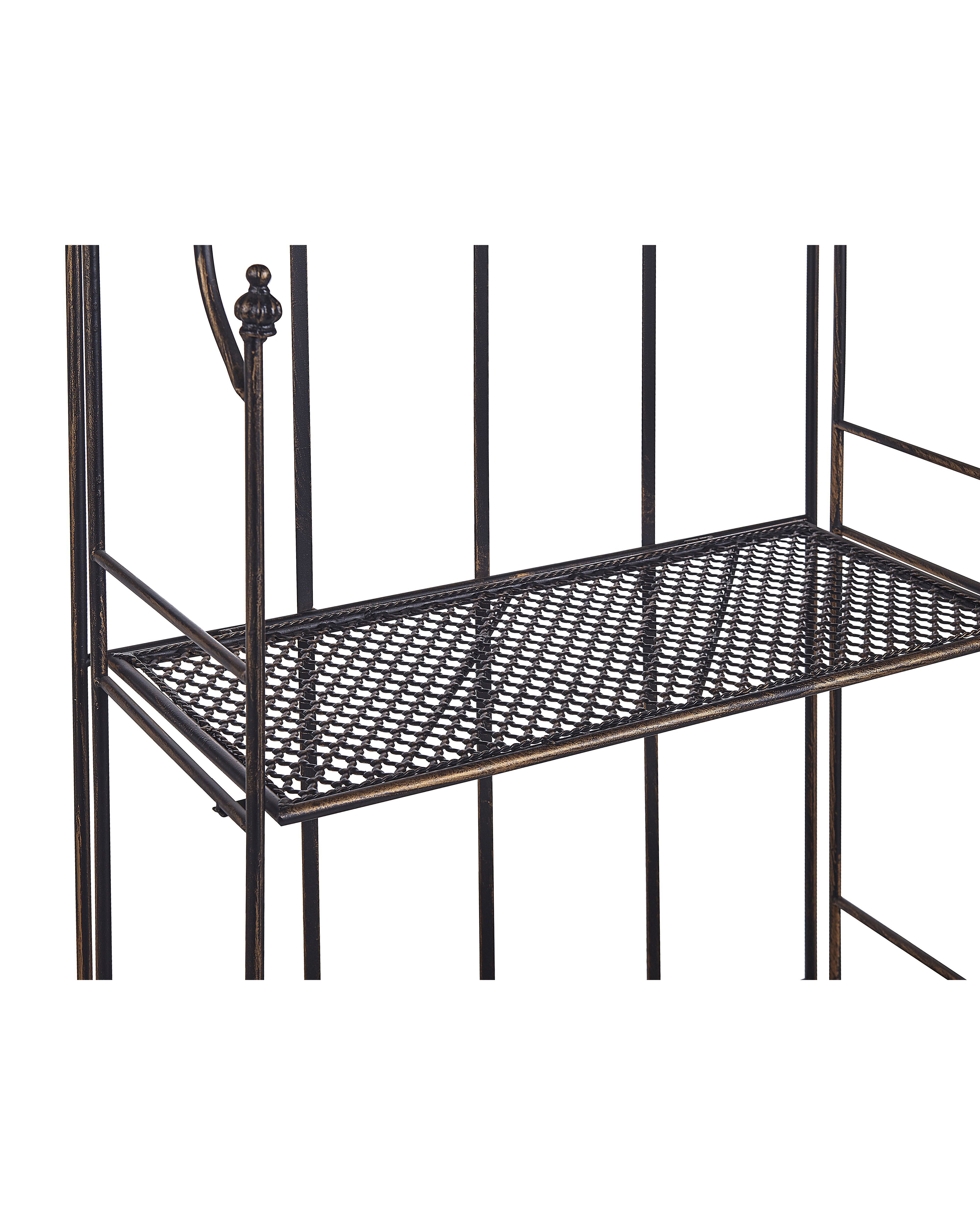 Reol ISERNIA Metal Sort | Beliani.dk