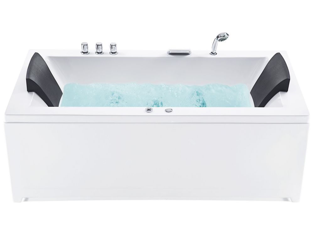Corner Hot Tub with LED MILANO with Built-In Bluetooth Speaker 1810 x ...