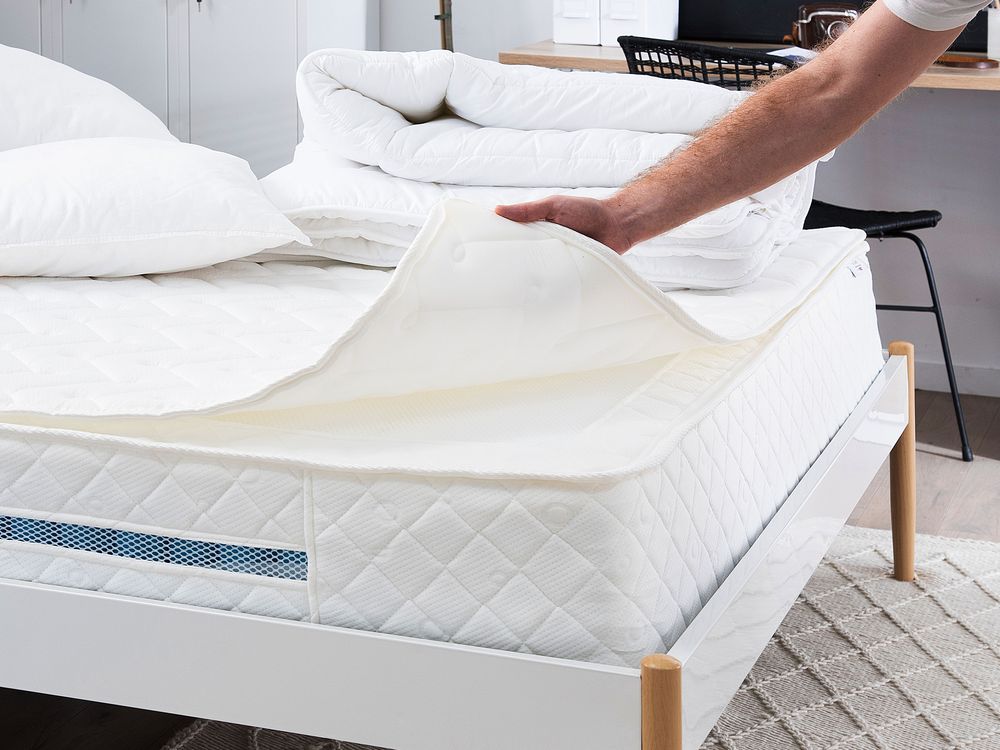 Pocket Spring Mattress GLORY Firm 180 x 200 cm Super King Size Beliani