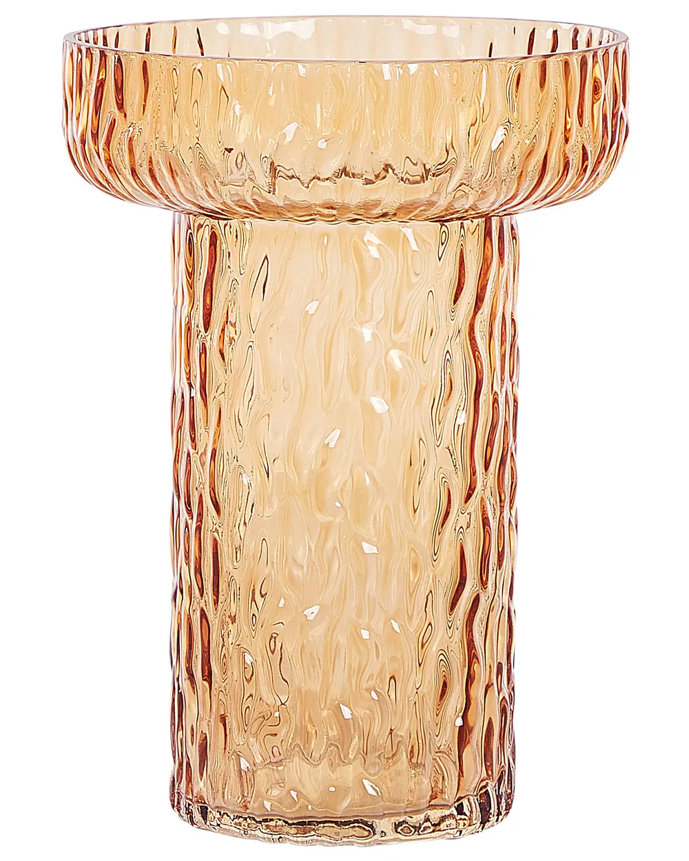 Vaso da fiori VINDALOO Vetro 35 cm Verde chiaro | Beliani.it