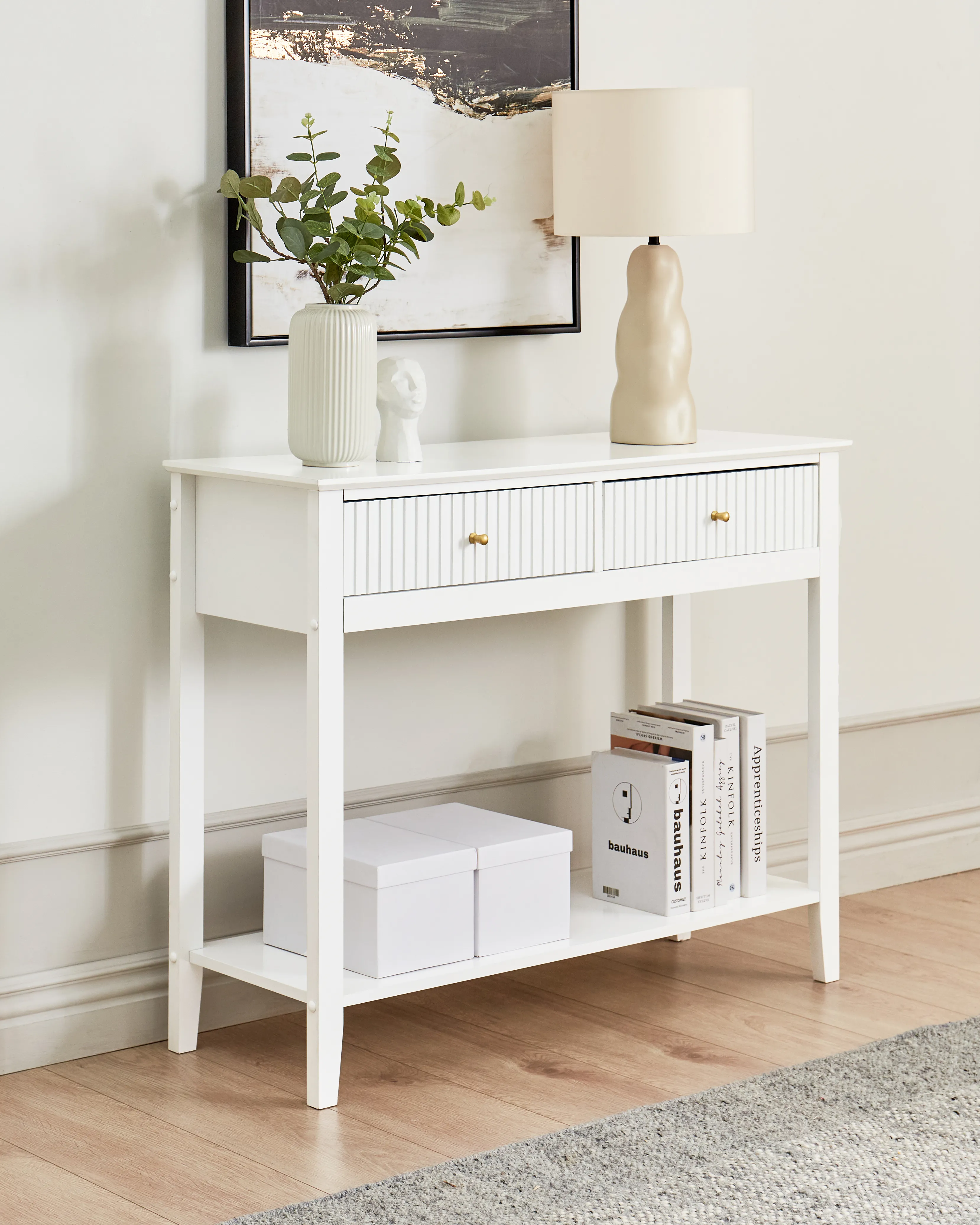 Entrance console table furniture store