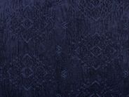 Set of 2 Decorative Cushions MELUR 45 x 45 cm Dark Blue Ikat | Beliani ...