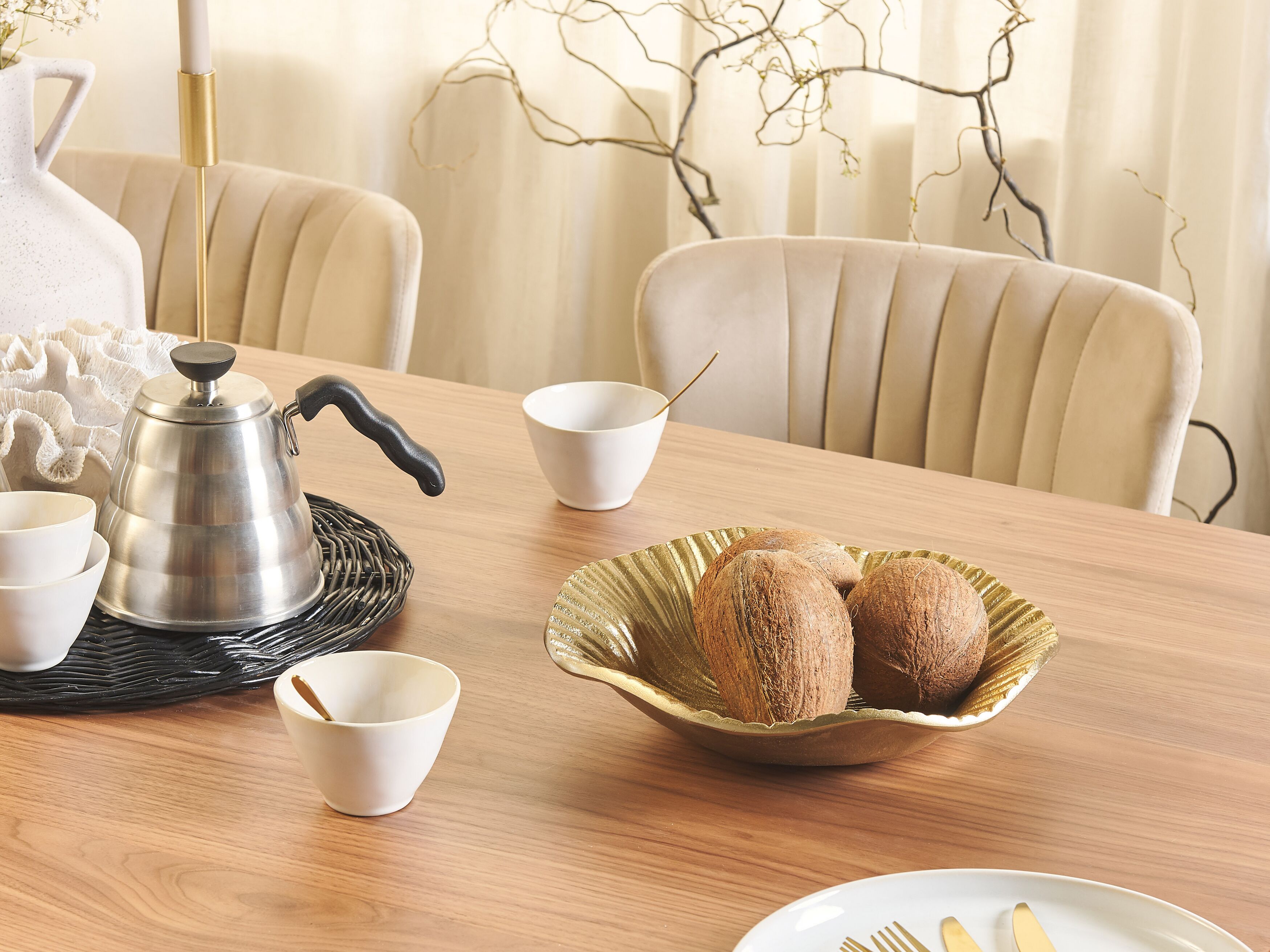 Decorative Bowl HATRA Metal Gold | Beliani.co.uk