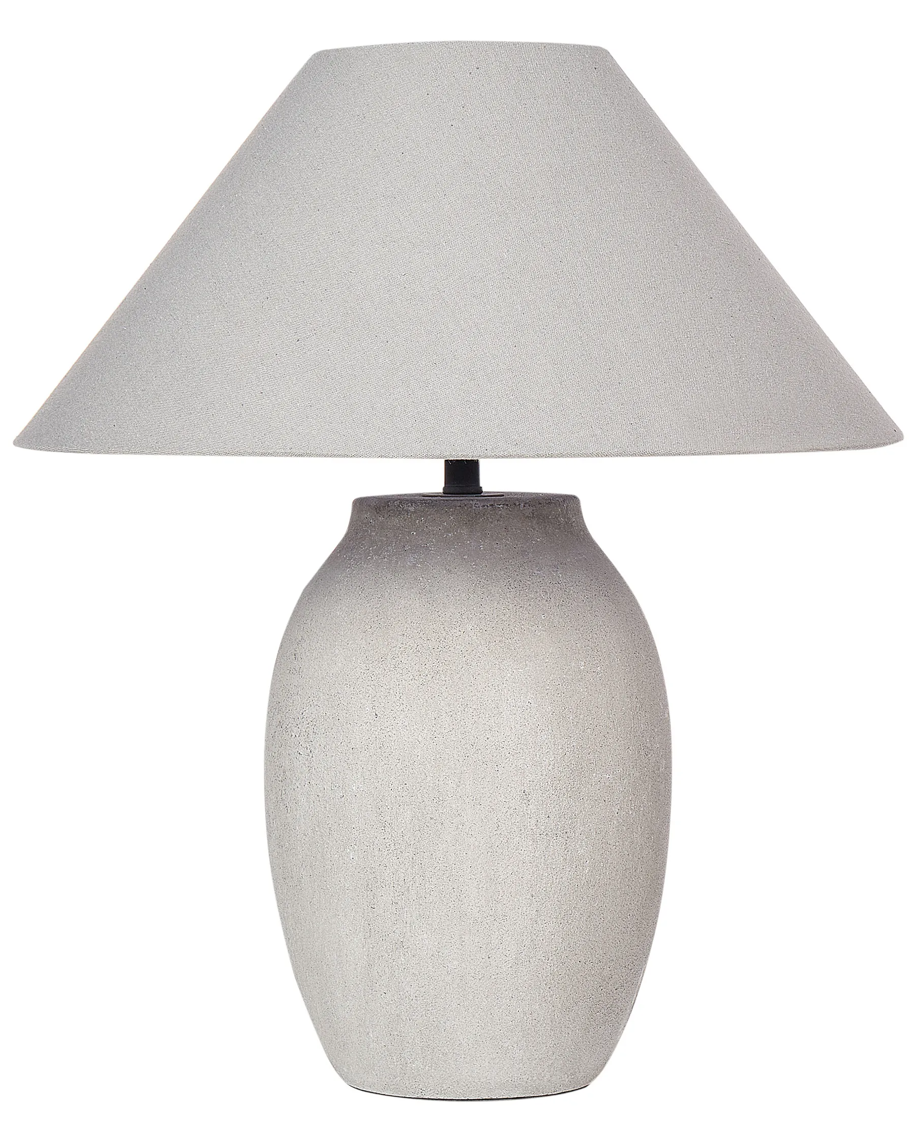 Table Lamp GRALIWDO Ceramic Light Grey | Beliani.co.uk