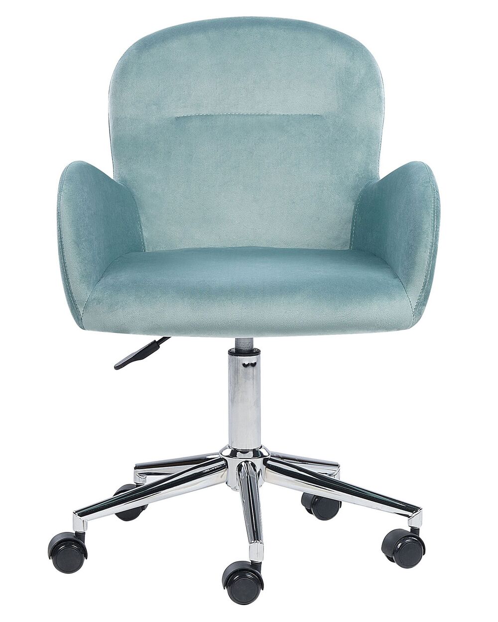 Desk Chair Velvet Mint Green PRIDDY Beliani