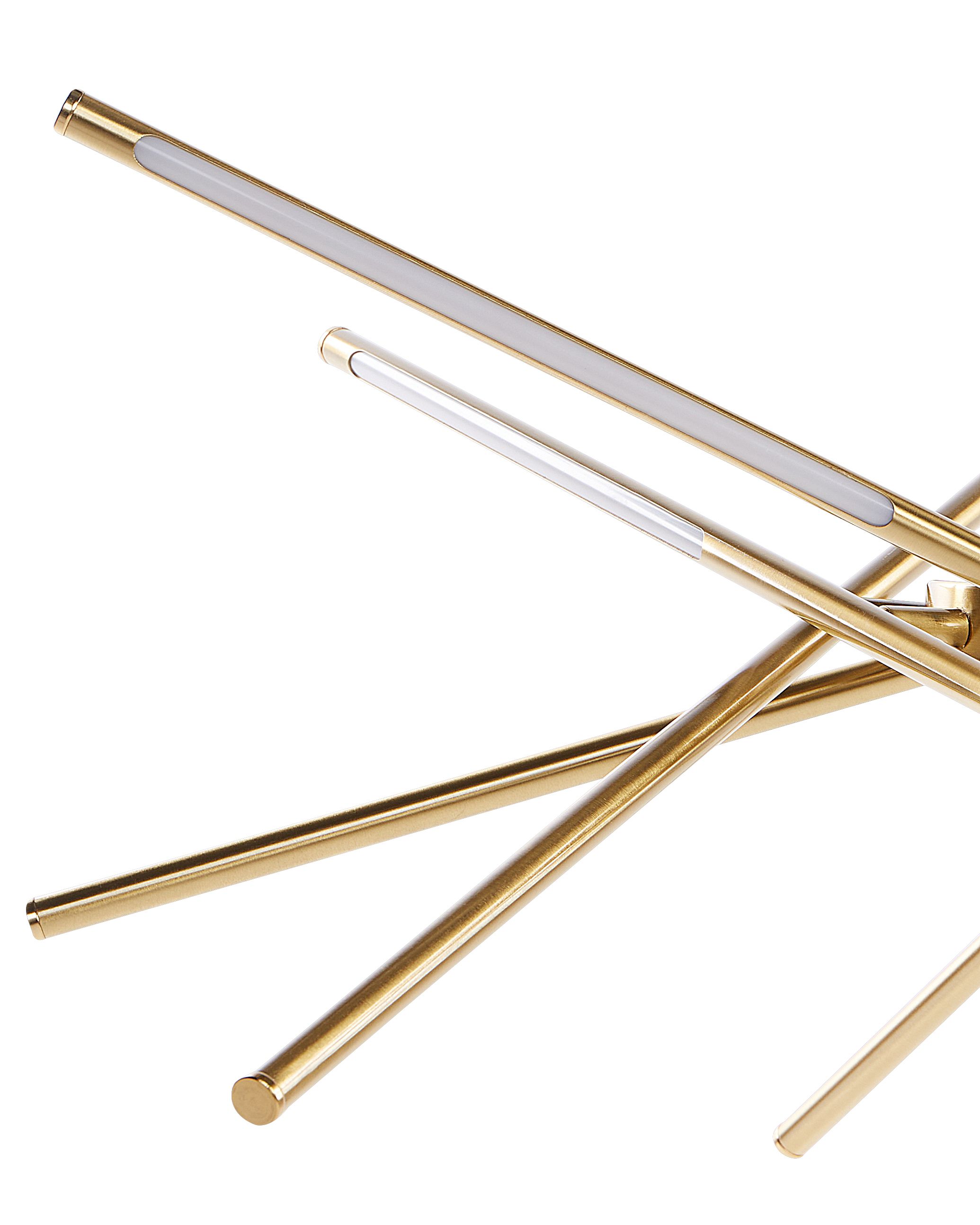 LED Hängelampe PALUN mit Dimmer Metall Gold | Beliani.ch
