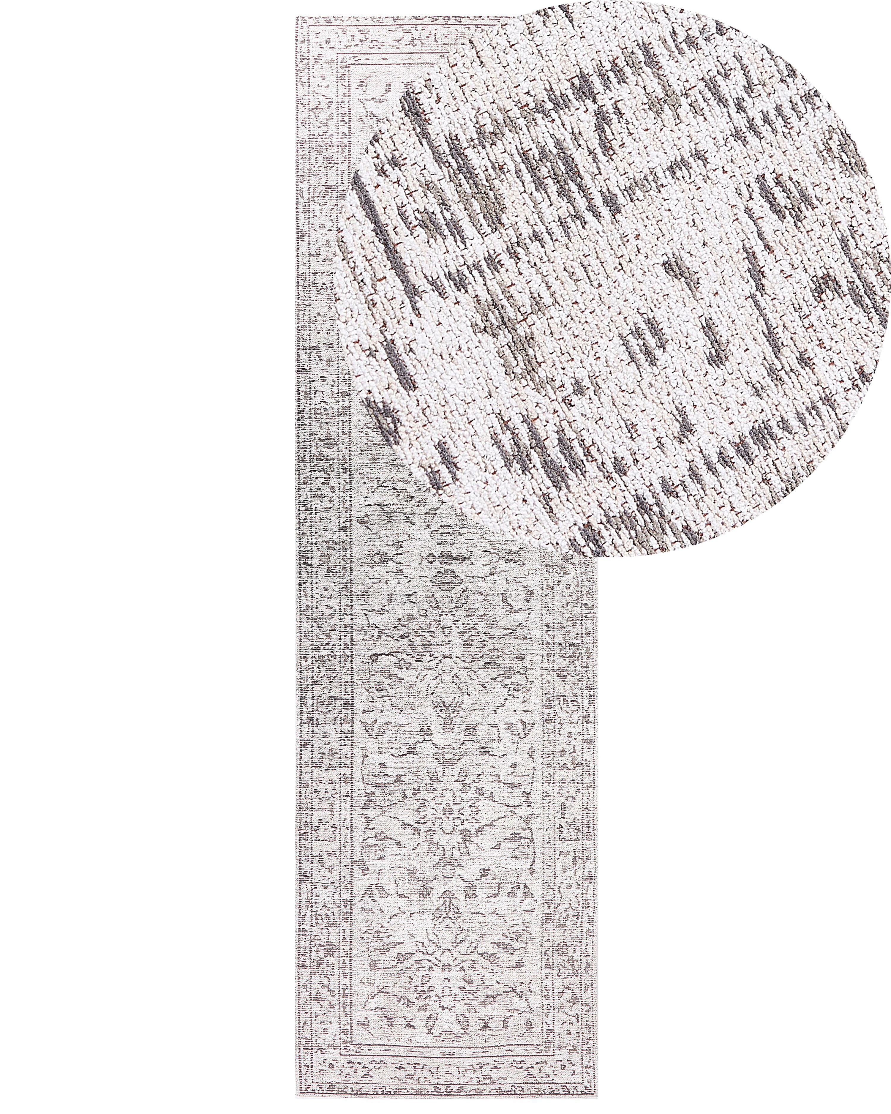 Covor SELLIK Bej 80 x 300 cm | Beliani.ro