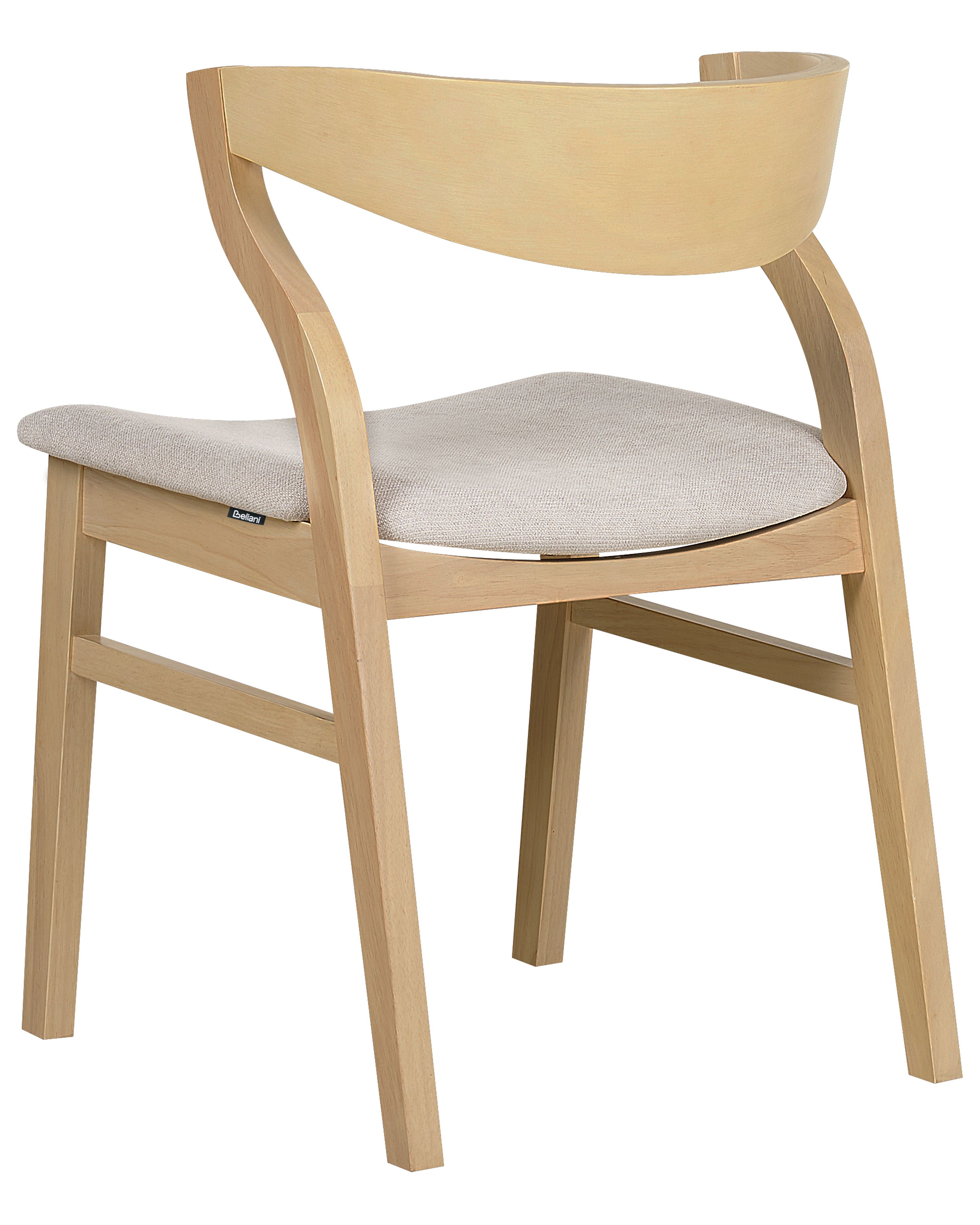 Esszimmerstuhl Beige Holz
