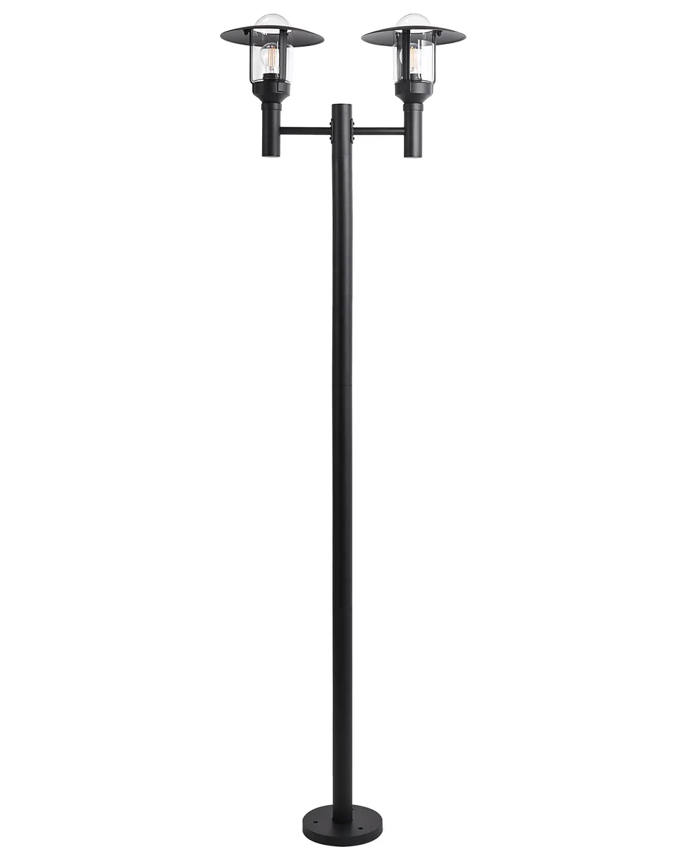 Outdoor Lamp Post TIZU Black | Beliani.co.uk