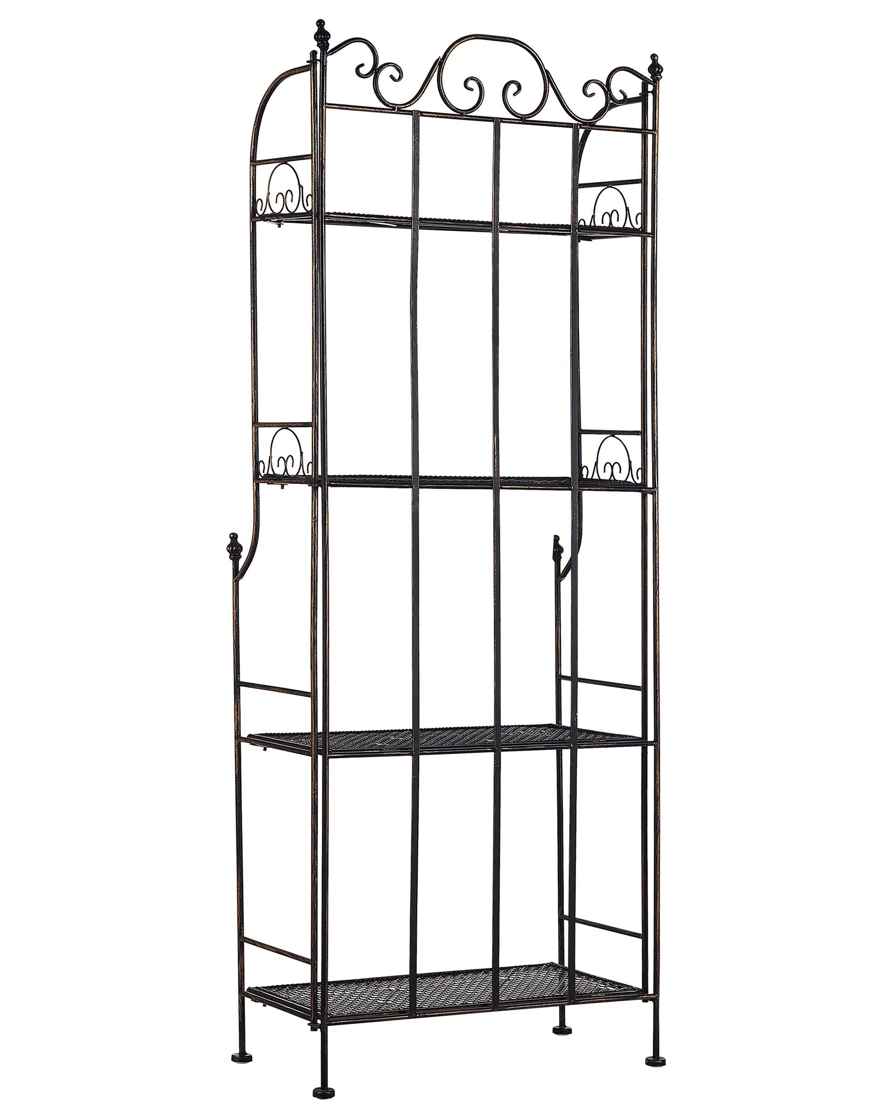 Reol ISERNIA Metal Sort | Beliani.dk