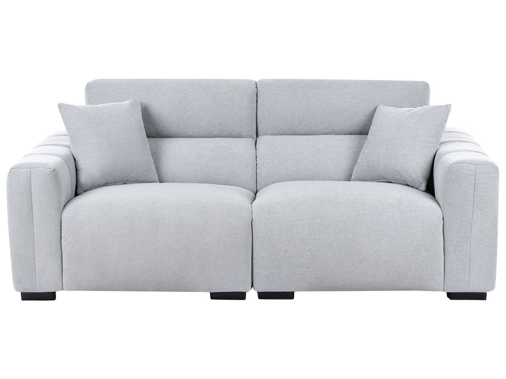 Regał MOINES 135 cm Brązowy/ czarny | Beliani.pl