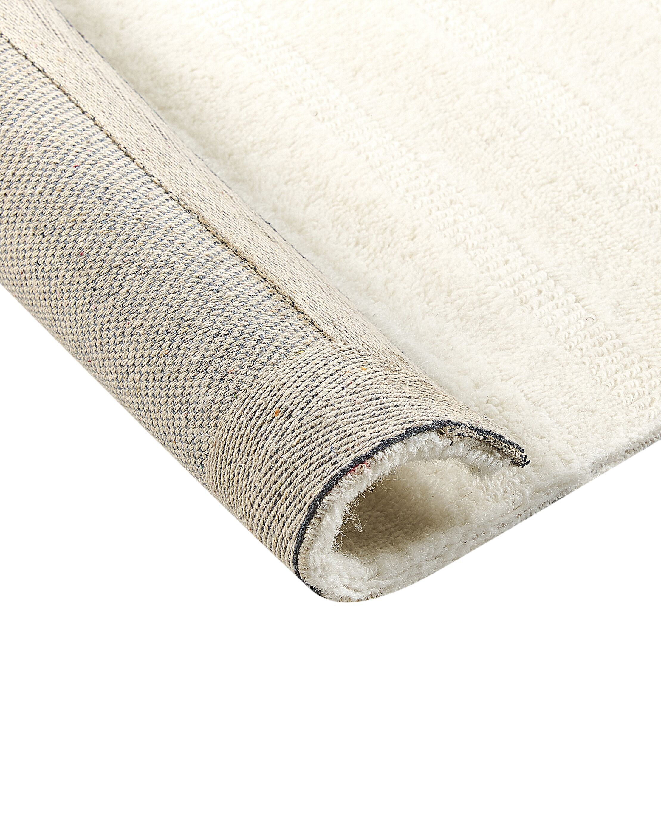 Rug DAGARI Beige 300 x 400 cm Wool | Beliani.co.uk