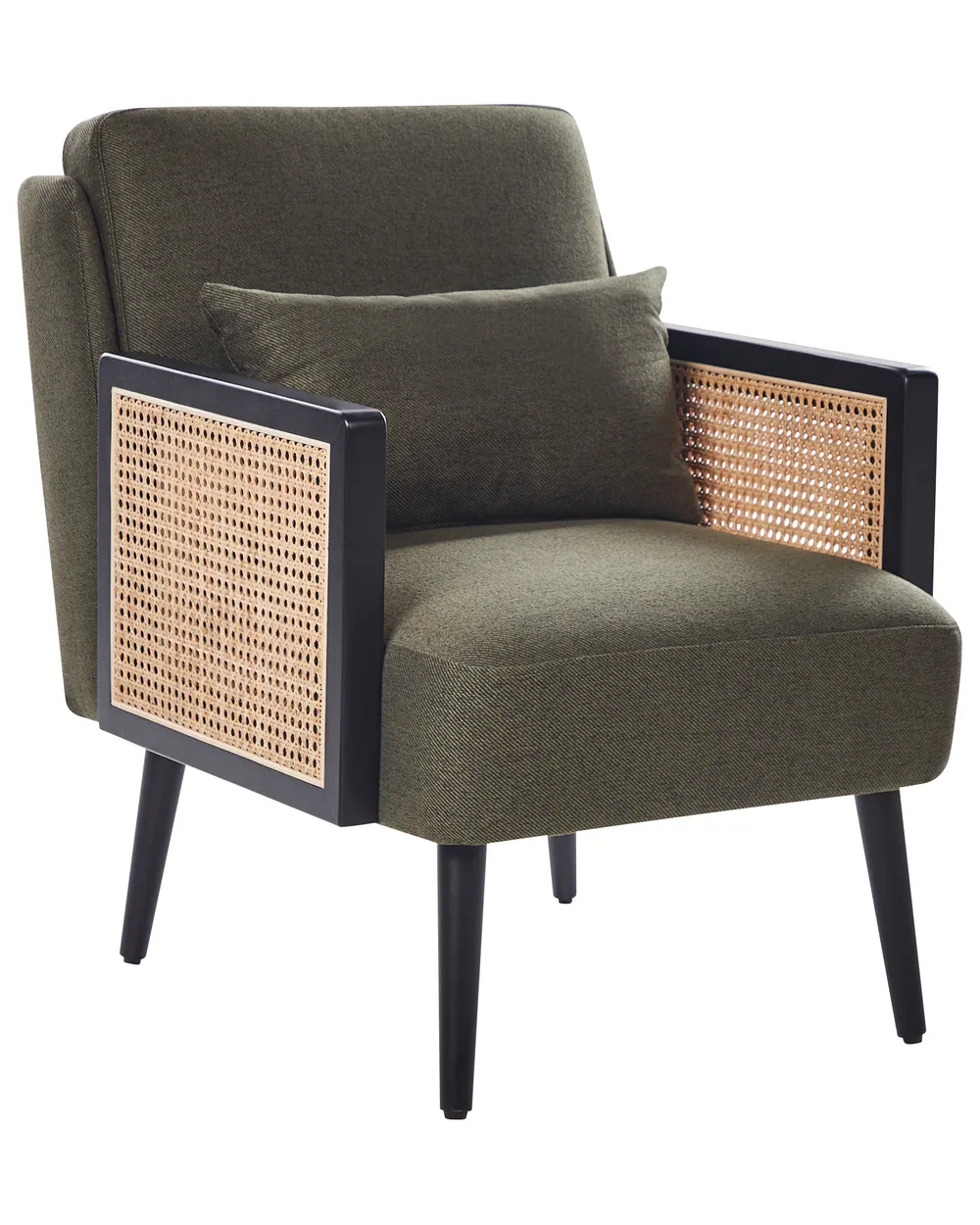 Armchair ORUM Fabric Dark Green | Beliani.co.uk