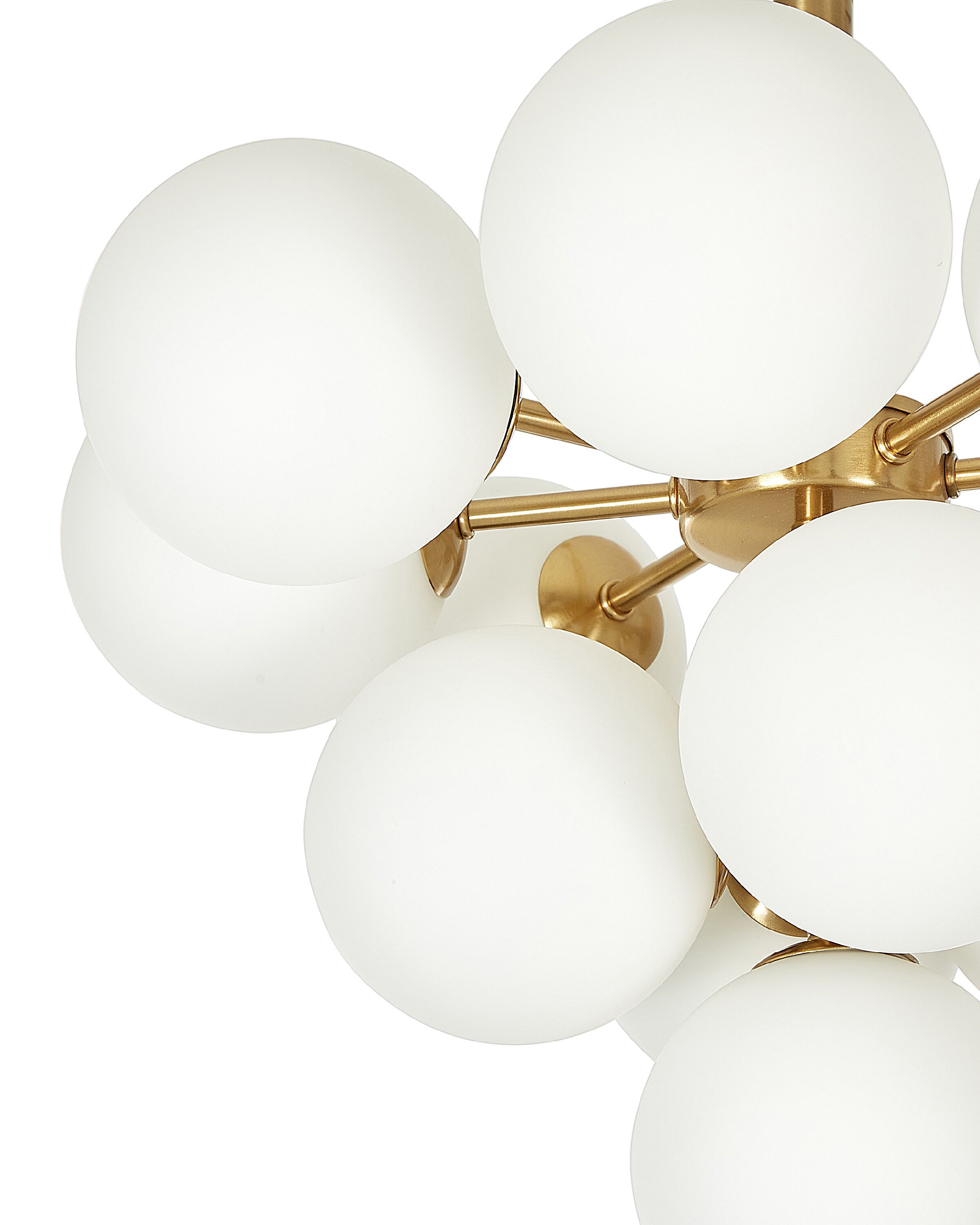 Pendant Lamp BIRRIE Metal Brass | Beliani.co.uk