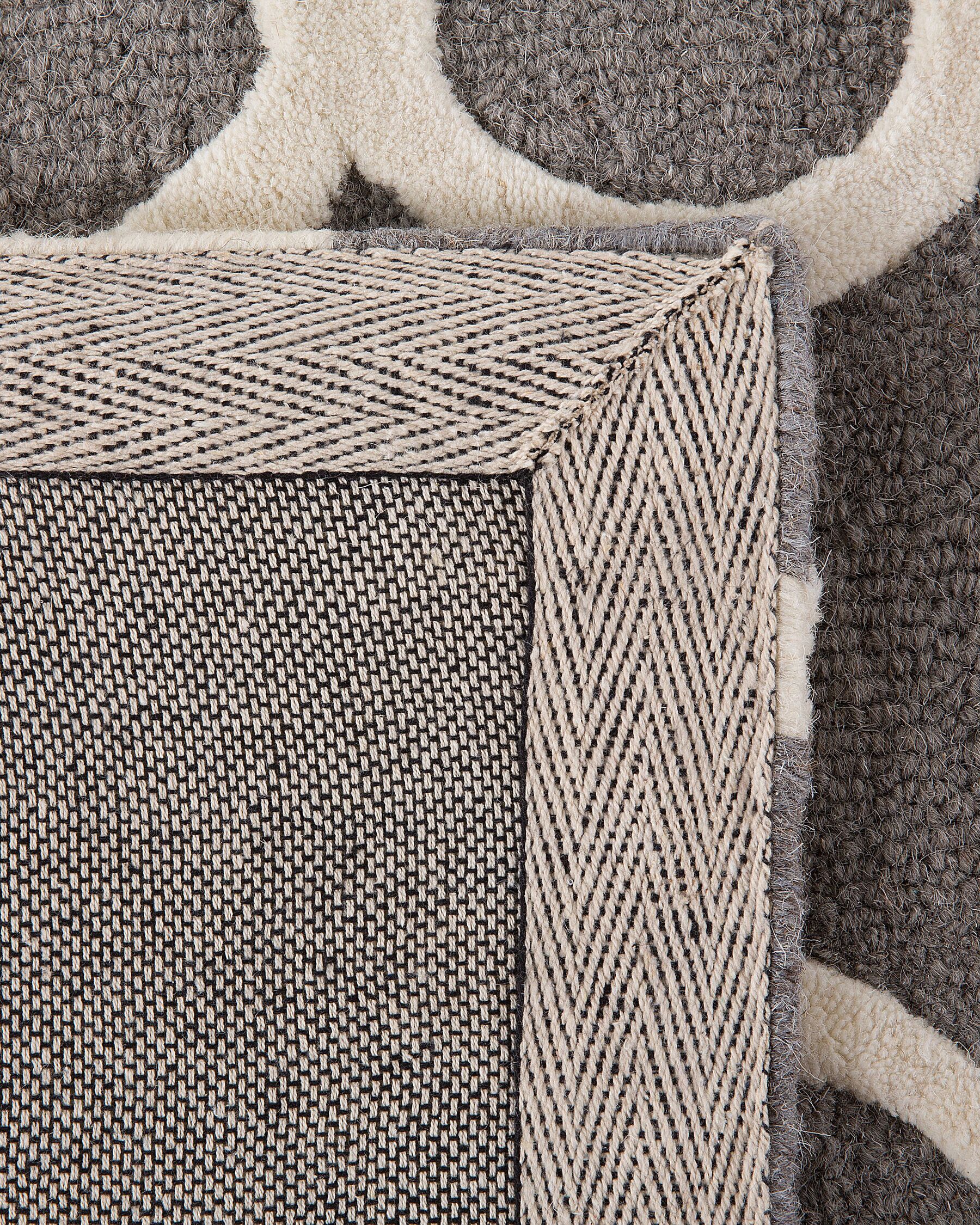 Wool Area Rug 80 x 150 cm Grey ZILE | Beliani.co.uk