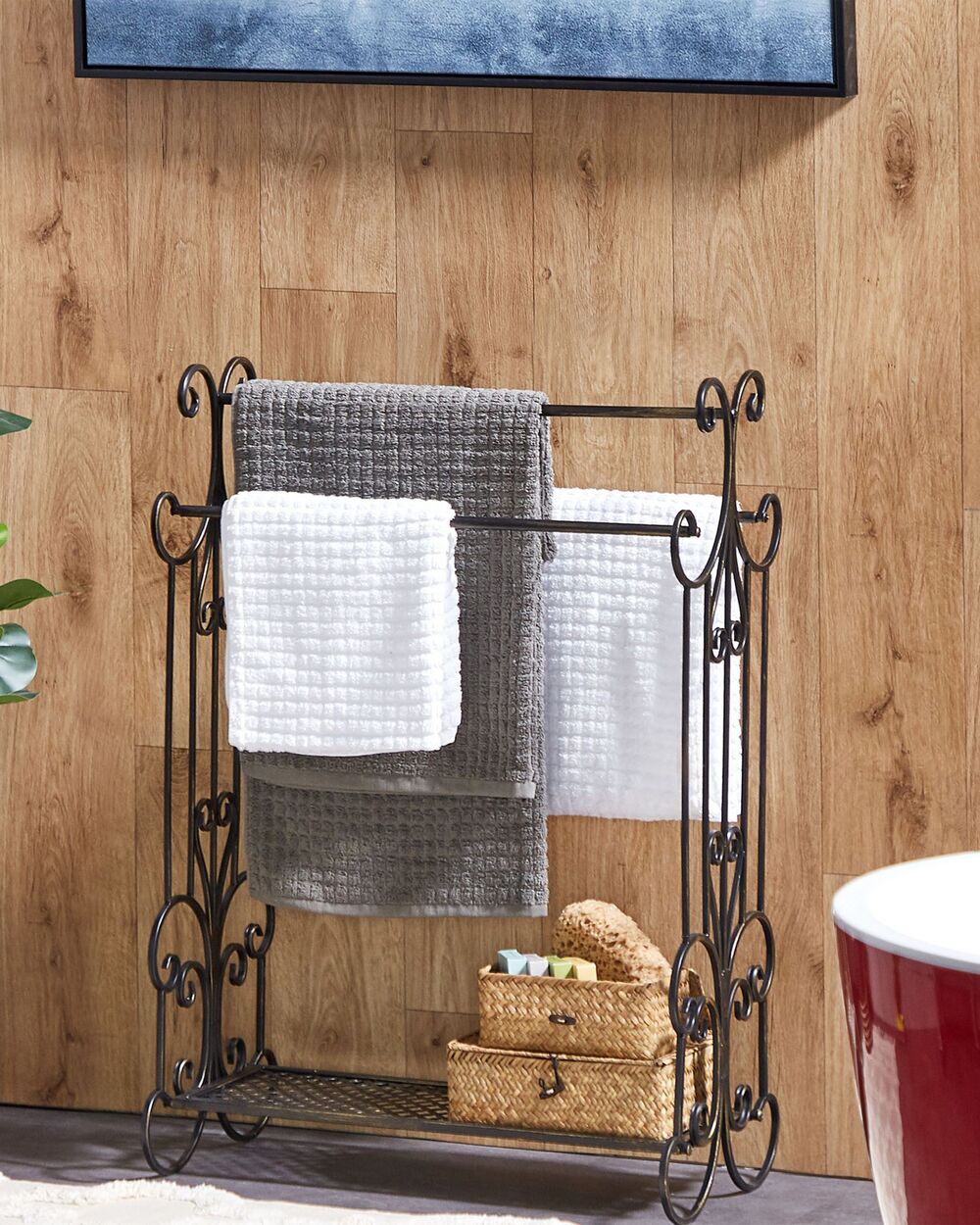 Pyyheteline RECREO metalli Musta | Beliani.fi