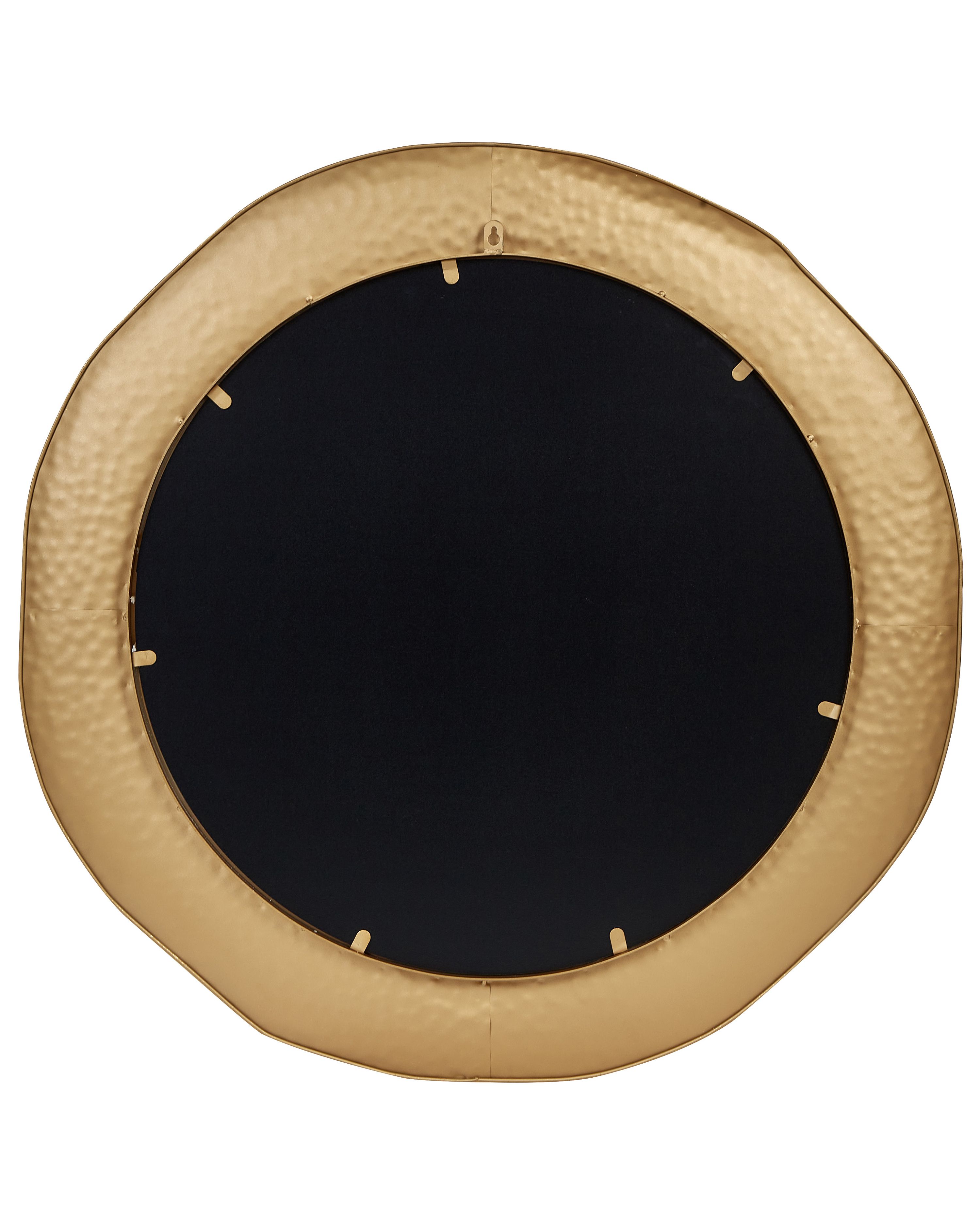 Wall Mirror MERCY 78 cm 78 cm Metal Gold | Beliani.co.uk