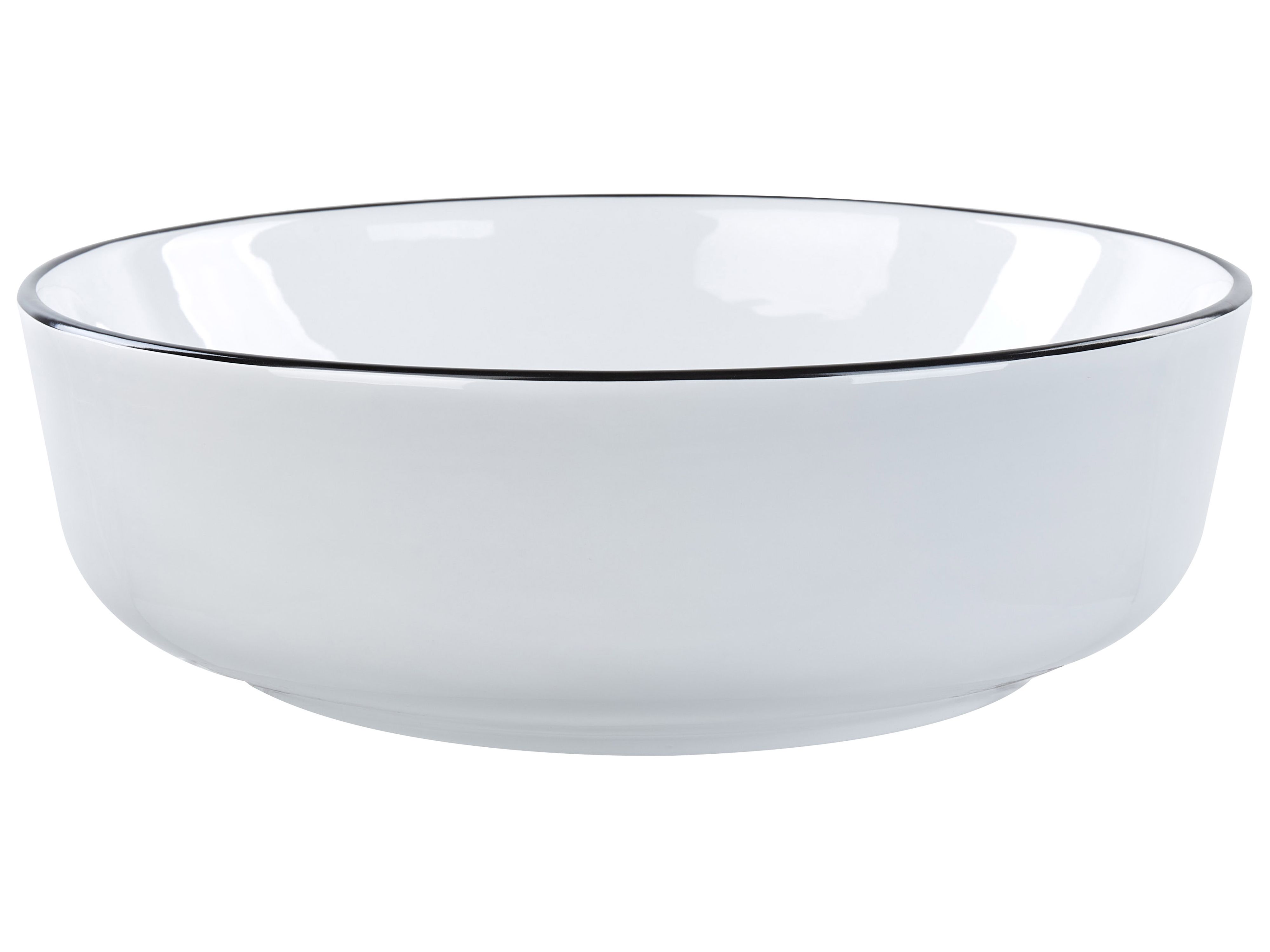 Round Countertop Basin ⌀ 420 mm White XERT | Beliani.co.uk