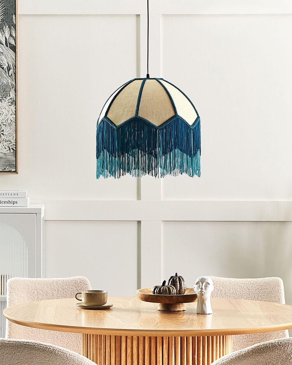 Pendant Lamp MILAGRO Blue | Beliani.co.uk