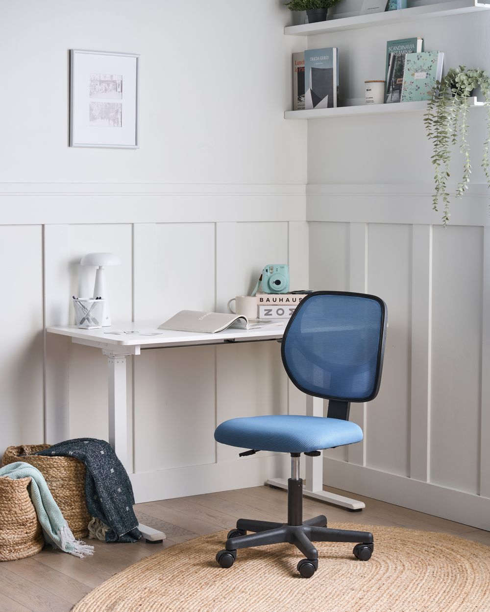 Chaise de bureau EXPERT Bleu clair | Beliani.fr