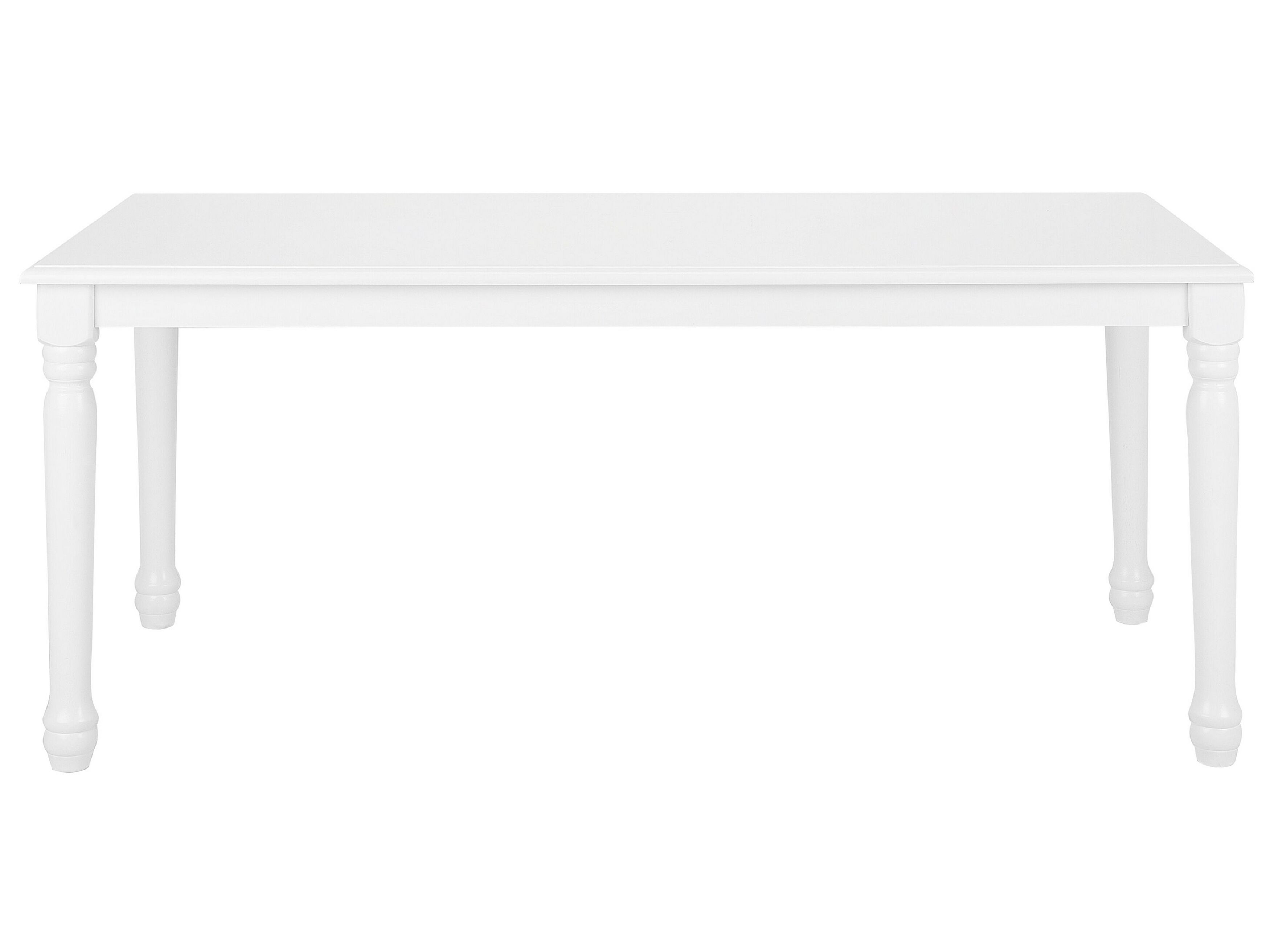 Dining Table CARY White 180 cm 90 cm | Beliani.co.uk