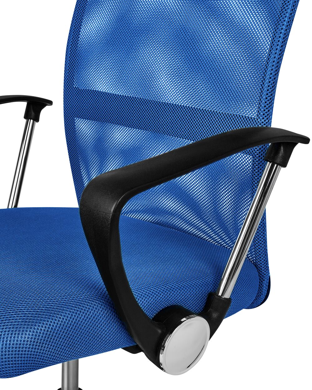 Blue mesh chair store