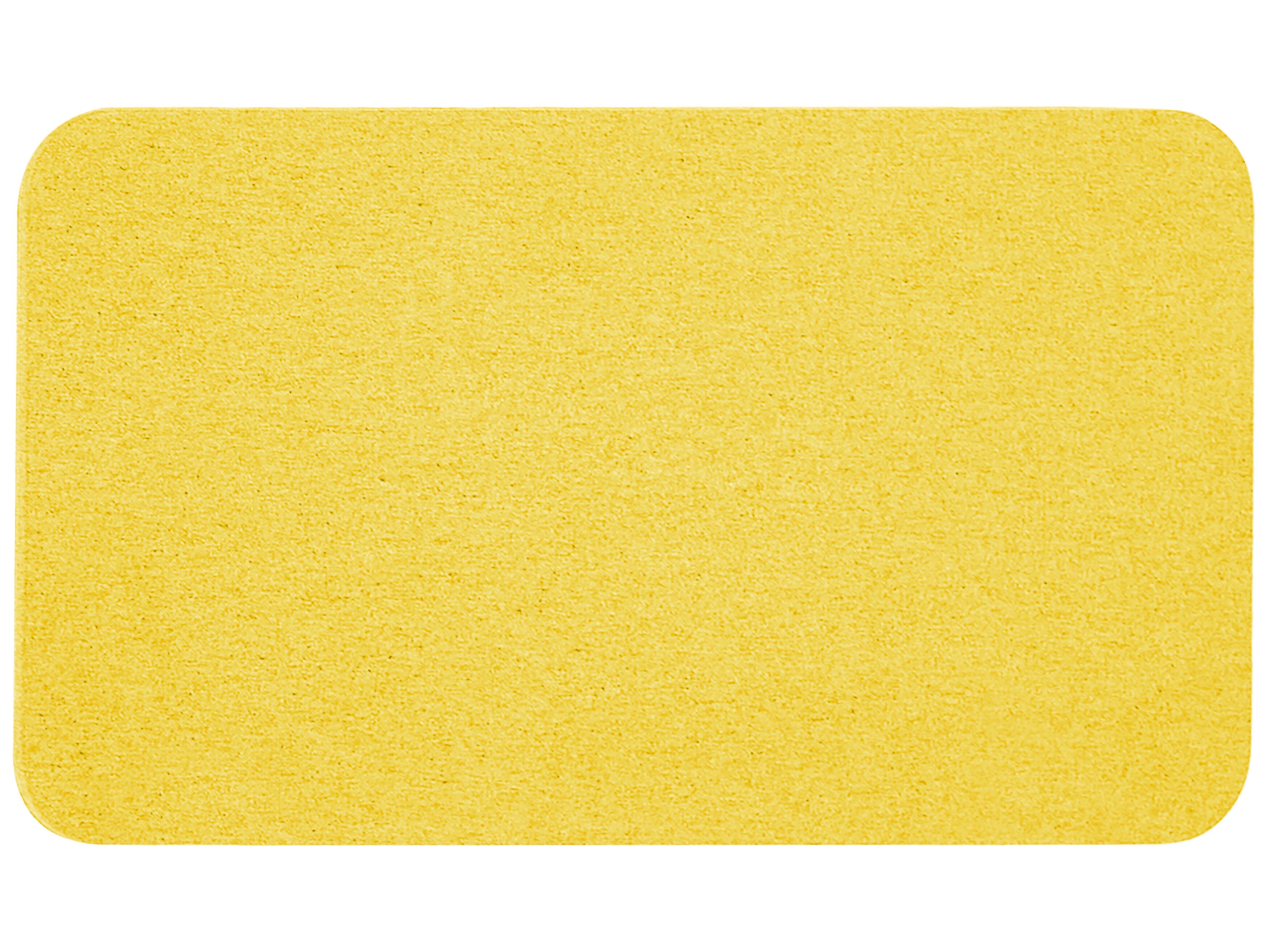 Desk Screen 80 x 40 cm Yellow WALLY | Beliani.co.uk