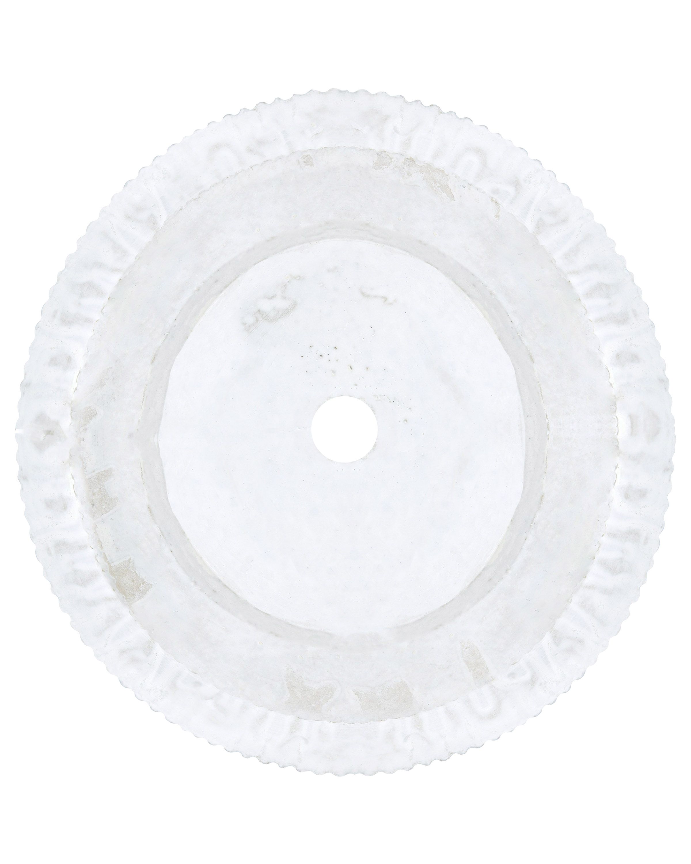Cache-pot DARIA 37 cm Blanc cassé | Beliani.fr