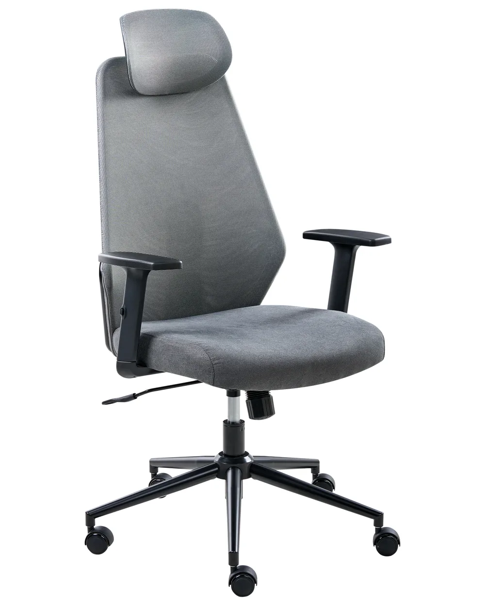 Office Chair ORYN Fabric Dark Grey | Beliani.es