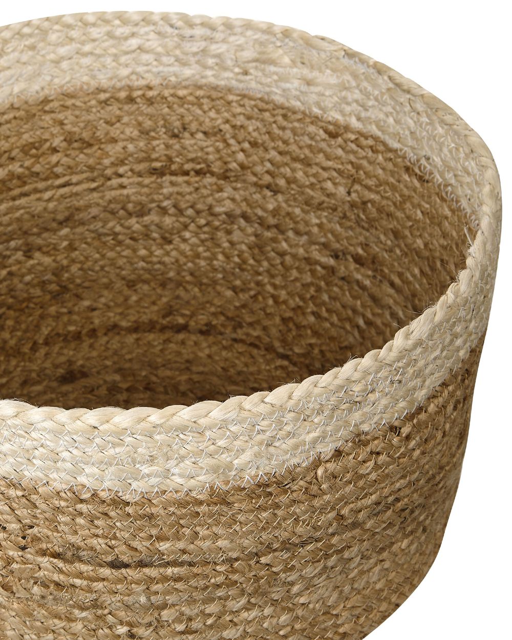 Set of 3 Baskets TAJORI Jute Natural | Beliani.co.uk