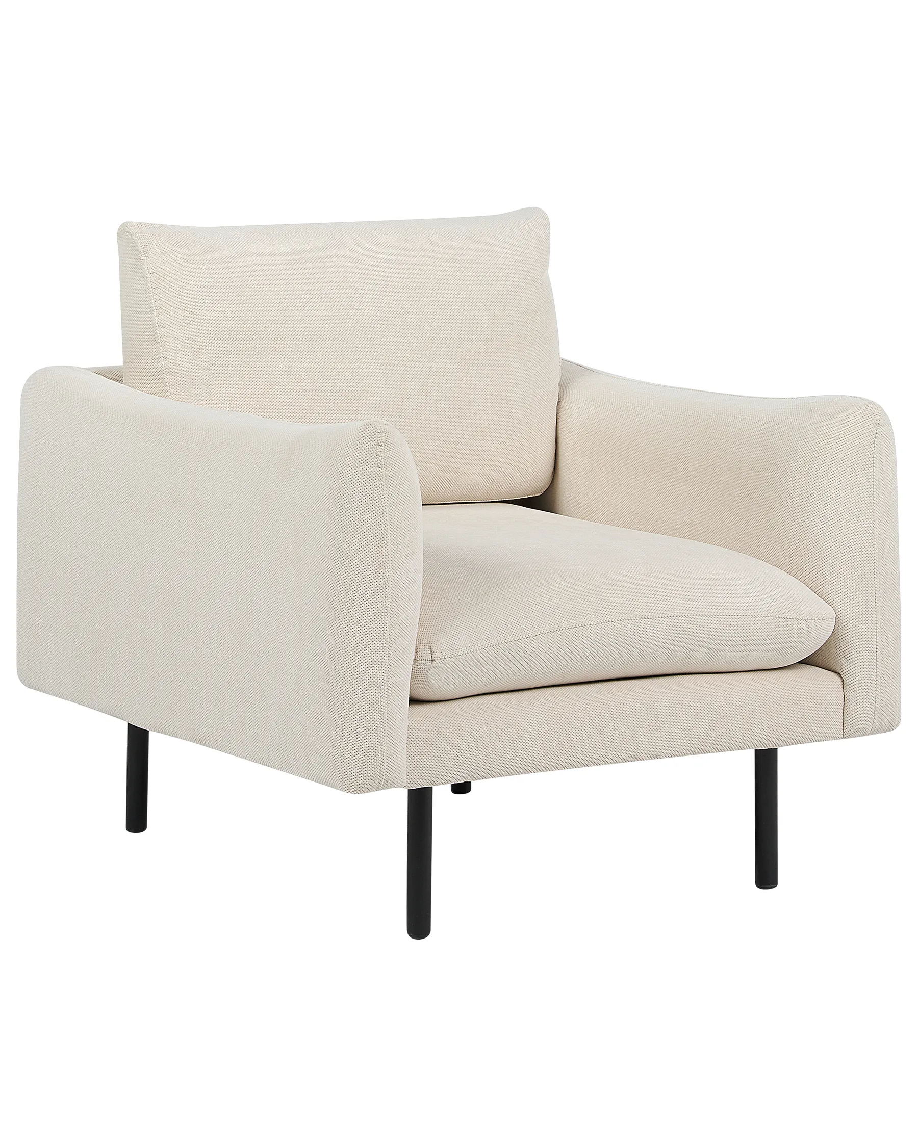 Fauteuil VINTERBRO Tissu Beige clair | Beliani.fr