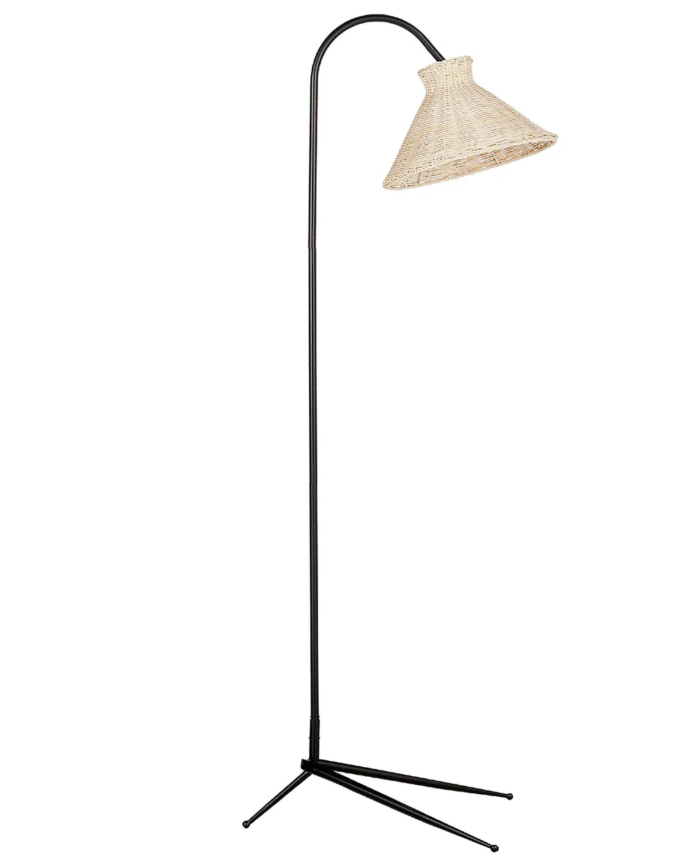 Floor Lamp PENTON Rattan Natural | Beliani.co.uk