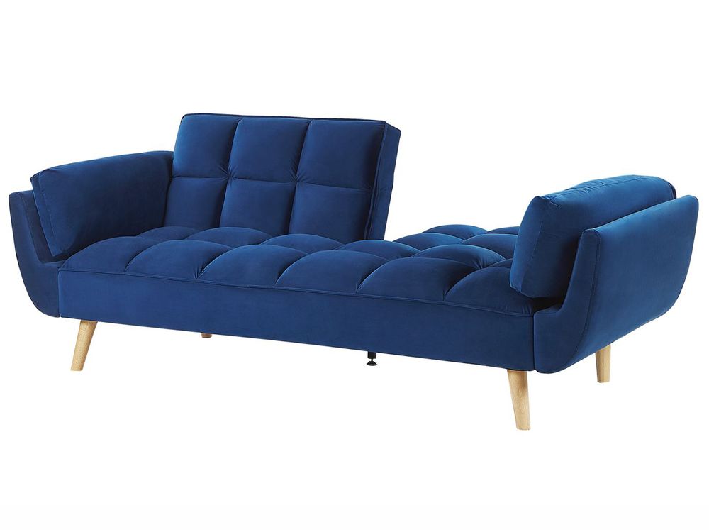 Velvet chaise sofa bed store