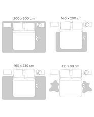 Rug KARKIN Beige 80 x 150 cm Jute | Beliani.co.uk