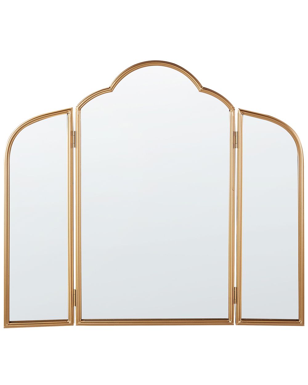 Dressing Table Mirror SAVILLY Gold Beliani