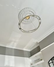 LED kroonluchter ROSENDE Metaal Goud | Beliani.nl